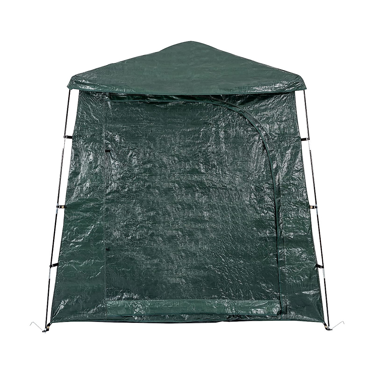 Outdoor Bike Storage Shed Detachable Tent, Garden Backyard Storage Buildings Shed with Storage Bag, Space Saving All Season Reusable Bike Tent, Green