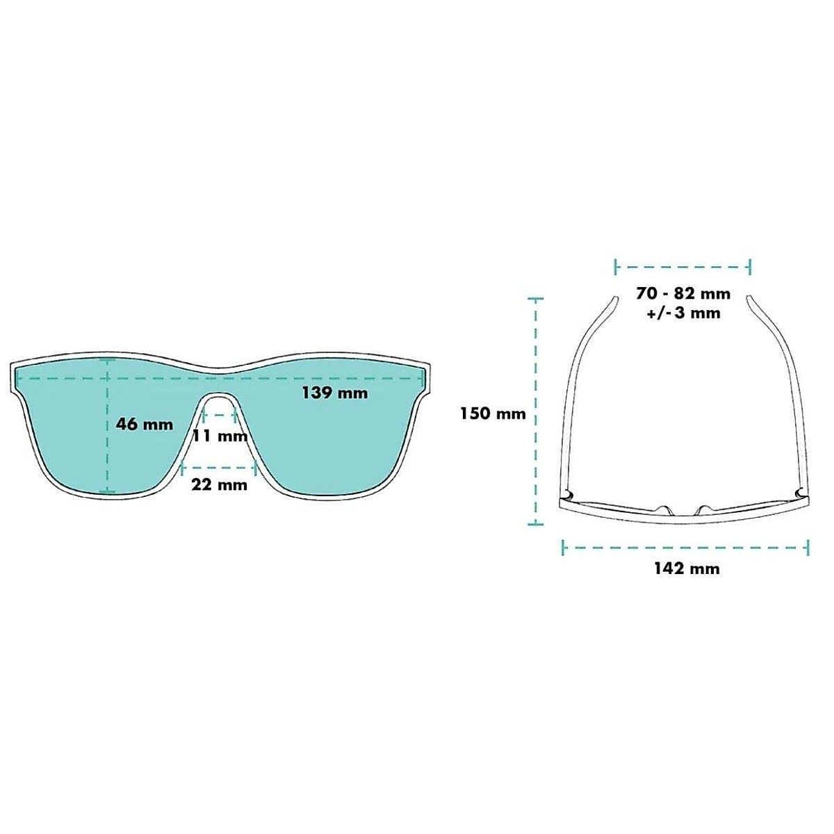 Goodr VRG Polarized Sunglasses See You at the Party, Richter, One Size - Men's