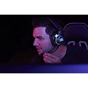 JBL Quantum 800 - Wireless Over-Ear Performance Gaming Headset with Active Noise Cancelling and Bluetooth 5.0 - Black