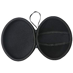 co2CREA Hard Travel Case Replacement for Matte Finish Premium Rechargeable Wireless Bluetooth Over Ear Headphones Foldable Headset (Black Case)