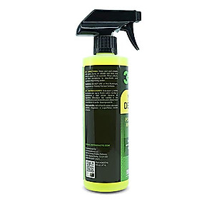 3D Yellow Degreaser Wheel & Tire Cleaner - Safely Removes Brake Dust & Dirt from Wheels & Tires - All-in-One Car Wash Detailing Spray 16oz.