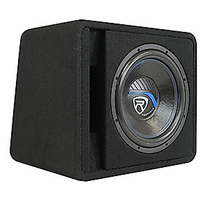 Rockville VS12K54 12" K5 1400w Car Subwoofer in Vented Sub Enclosure Box - 4 Ohm,Black