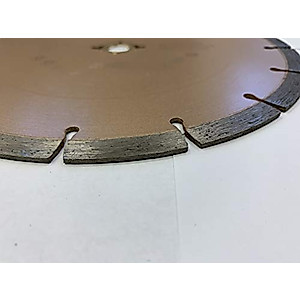 VTXMax VSS 9 inch Dry or Wet Cutting General Purpose Power Saw Segmented Diamond Blades for Concrete Stone Brick Masonry (9")