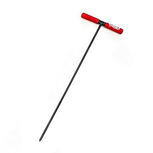 Bully Tools 99201 36" Manhole Cover Hook. Steel Tstyle Handle