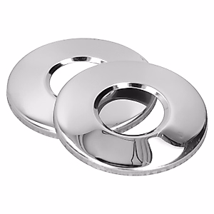 Pool Ladder Escutcheon Plates Stainless Steel,2pcs Swimming Pool Ladder Escutcheon Cover Plate,Pool Ladder Escutcheon,for 4.2cm Ladder Pipe Pool Hand Rail Replacement Parts, Pool Ladder Escutcheo