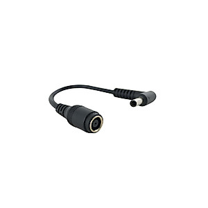 iGuerburn Female 7.4mm x 5.0mm to 4.5mm x3.0mm Male Charger Adapter Power Connector Converter Cable DC Jack for Dell Hp
