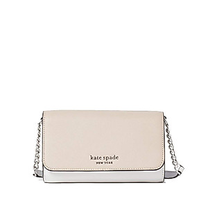 Kate Spade New York Cameron Small Flap Crossbody Purse (Warm Beige Multi)