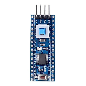 Core Boards Module, STC15W408AS Chip Easy Installation 6 Channel VCC GND LED Indicator High Speed Development Board for DIY