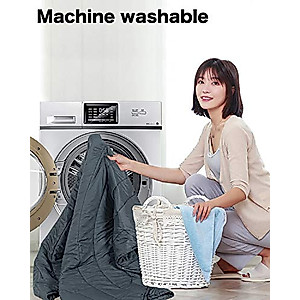 iClimb 1 Low Ground Folding Chair and 1 3M Thinsulate Insulation Warm Blanket Bundle, Ultralight Compact for Single Person Outdoor Backpacking Camping Beach Concert