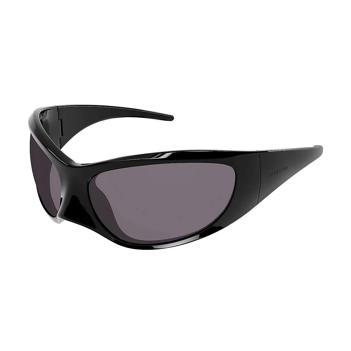 Balenciaga SKIN CAT XXL BB0252S Black/Black 80/18/110 women Sunglasses