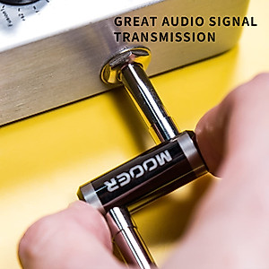 MOOER PC-Z Shape Z Guitar Pedal Connector Patch Connector (3-Pack) Keep Your Pedalboard Tidy