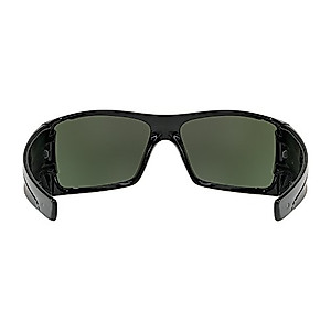 Oakley Batwolf Sunglasses (Black Ink Frame, Prizm Black Lens) with Lens Cleaning Kit and Country Flag Microbag