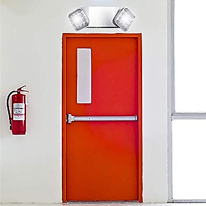 Ciata Led Emergency Lights for Business, for Home Power Failure - Ultra-bright Led Emergency Lights with Battery Backup, Fire Emergency Lights, Made from Engineering-grade Thermoplastic - 6 Pack