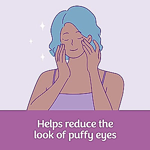 MegRhythm by Kao Gentle Steam Eye Mask, Lavender, Rejuvenates Eyes, Reduces the look of puffy eyes, Dermatologist and Ophthalmologist Tested, 5 Count