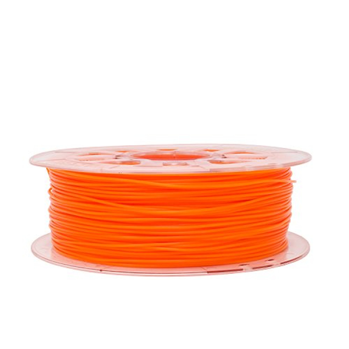Gizmo Dorks 1.75mm PLA Filament 1kg / 2.2lb for 3D Printers, Fluorescent Orange (UV Light)