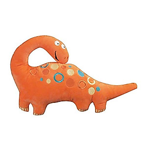 Bedding Haus Twin Kids Comforter Bedding Set (6pc), Multi-Color Dinosaur Design, Fun and Bright Bed Covers Boy Girl Kids, Comforter, Pillow Sham, Toy Pillow, 3pc Sheet Set, Twin 6pc Dino Multi