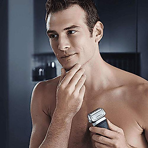 Braun Replacement Shaver 70 B Black, Compatible with Series 7 Razors