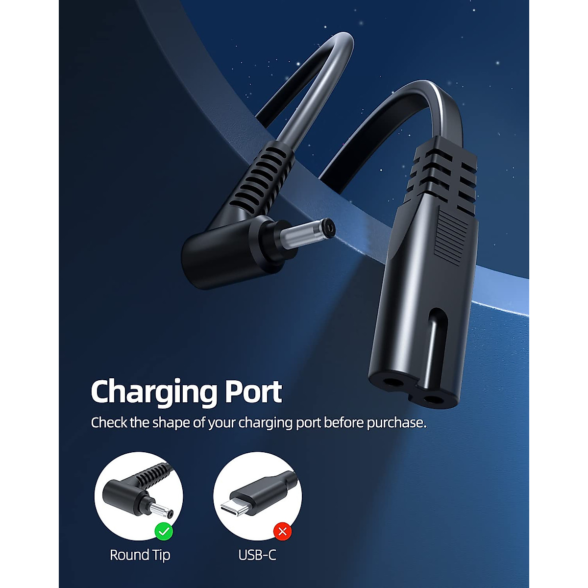 19V 2.1A AC Charger Fit for Samsung Galaxy View SM-T670 T677 18.4 Tablet Power Adapter Supply Cord