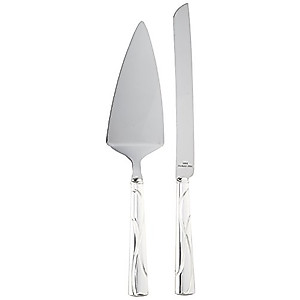 Lenox Cake Knife & Server Adorn Set, Silver