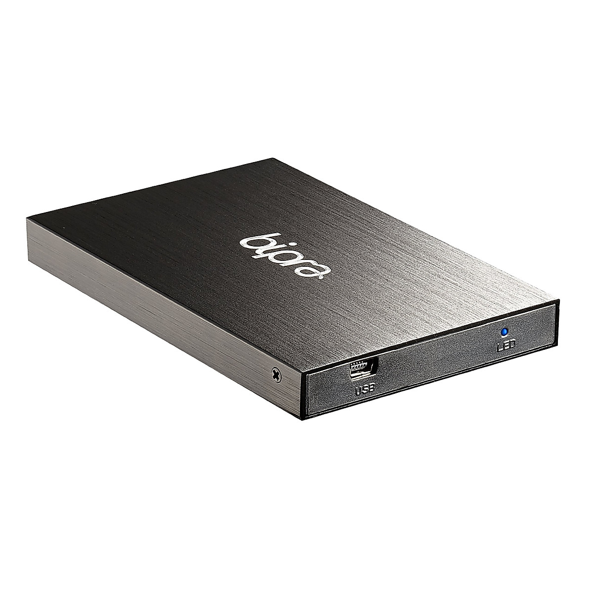 BIPRA 500Gb 500 Gb 2.5 Inch External Hard Drive Portable USB 2.0 - Black - Ntfs