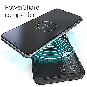 Crave Slim Guard for Galaxy S21 FE Case, Shockproof Case for Samsung Galaxy S21 FE 5G (6.4 inch) - Black