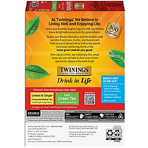 Twinings Decaf English Breakfast Tea K-Cup Pods for Keurig, Naturally Decaffeinated Black Tea, Smooth, Flavourful, Robust, 24 Count (Pack of 2), Enjoy Hot or Iced