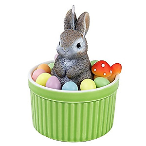 Easter Rabbit Bunny Egg Scented Aromatherapy Candle Bowl
