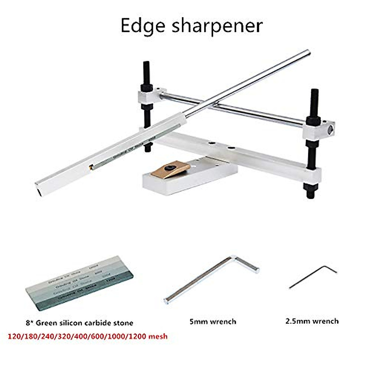 LeTkingok Knife Grinding Tool -Fix Angle Knife Sharpener Manual Sharp Edge Grinding Machine Edge Sharpener