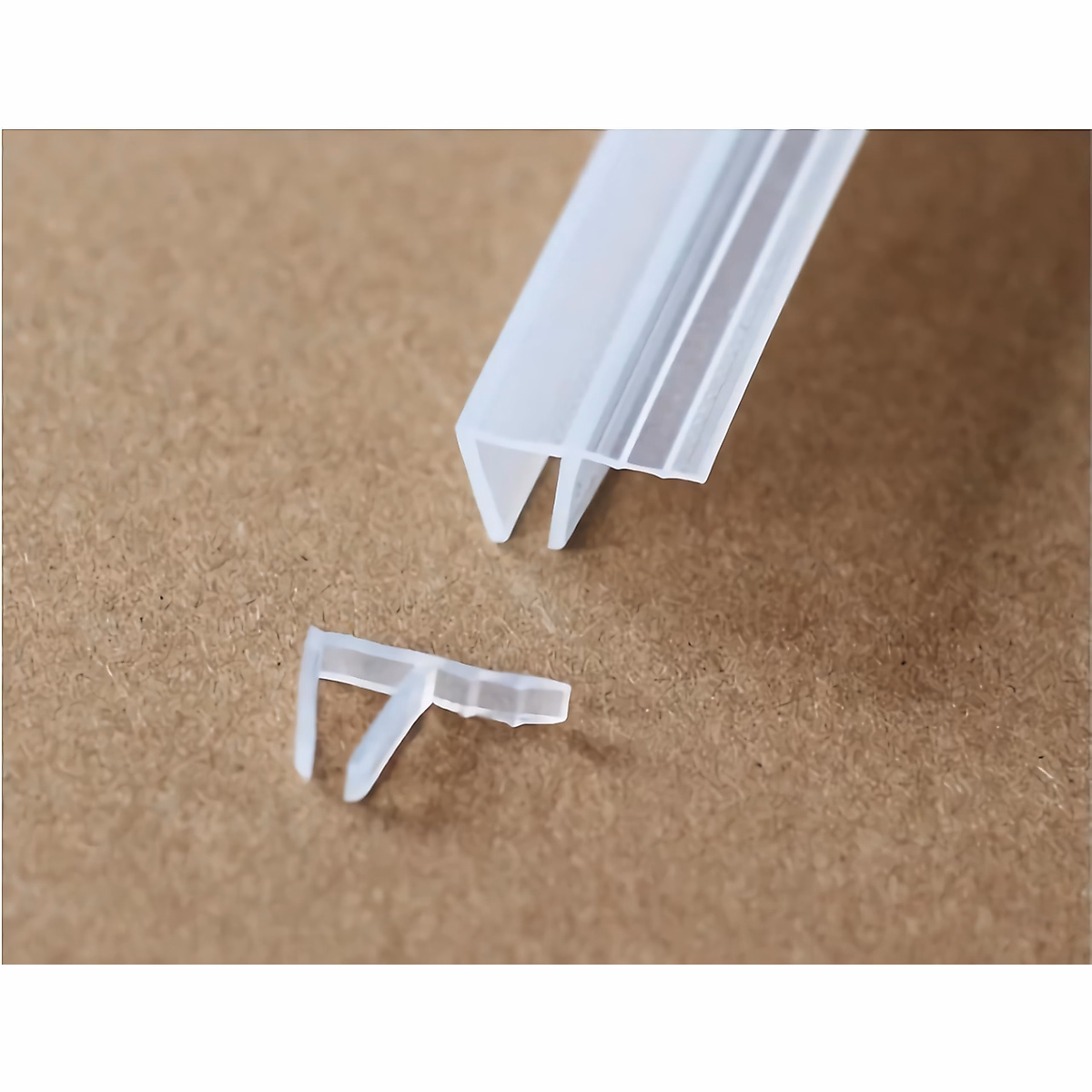 hokmly 120 Inch 10 Ft (Feet) Soft Shower Doors Sweep to Stop Leaks,Glass Door Seal Strip, Shower Silicone Seal Strip