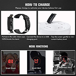 HLIXOZIY Smart Watches Fitness Trackers for Women Men, Activity Trackers with Heart Rate Blood Pressure Sleep Monitor, IP67 Waterproof Fitness Watch with Calorie Step Counter for iPhone Android Phone