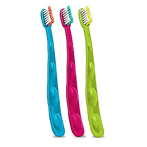 Preserve Kids Toothbrush, Soft Bristles, (Pack of 6)