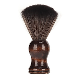 Beard Brush for Men, Nylon Bristles Shaving Brush, Quick Dry Dirt Removal Men Shaving Brush for Home and Salon