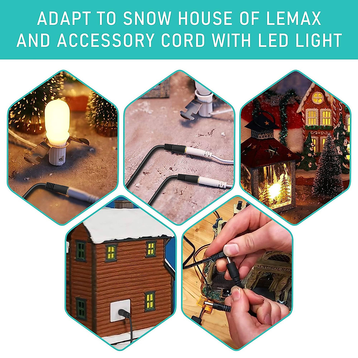 KONKIN BOO Replacement AC Adapter for Lemax # 74707 4.5 Volt Spooky Town Accessory Switching Power Cord