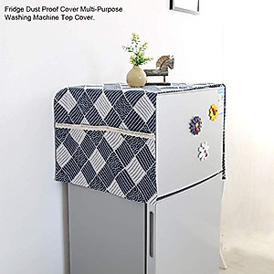 Yosoo Fridge Dust Proof Cover Washing Machine Top Cover Refrigerator Top Cover Multi-Purpose Washing Machine Top Cover(70x170cm 67x28inch)