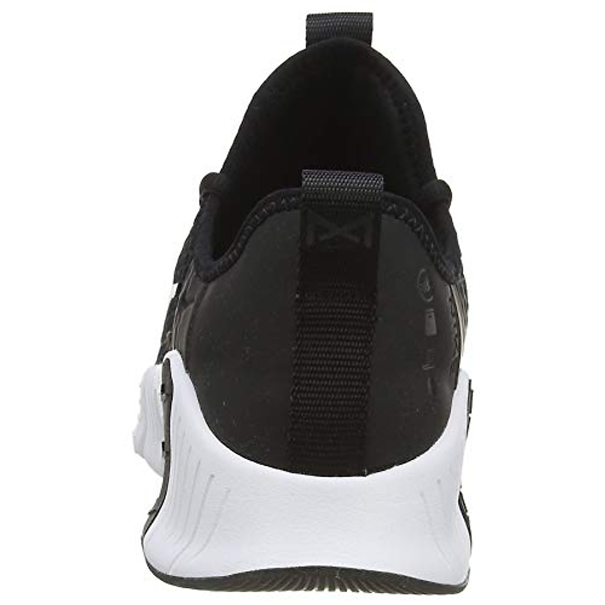 NIKE Unisex Football Soccer Shoe, Black White, 8 US Men