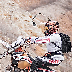 HSU (7 Pcs) All Aluminum Alloy Curved Extension Arm Kit Metal Pole Mount Helmet Stick Extension Arm Mount for GoPro Hero 11/10/9/8/7/6/5 Black,Session 5/4, DJI Osmo Action and More (7.9”/5.3”/3”)