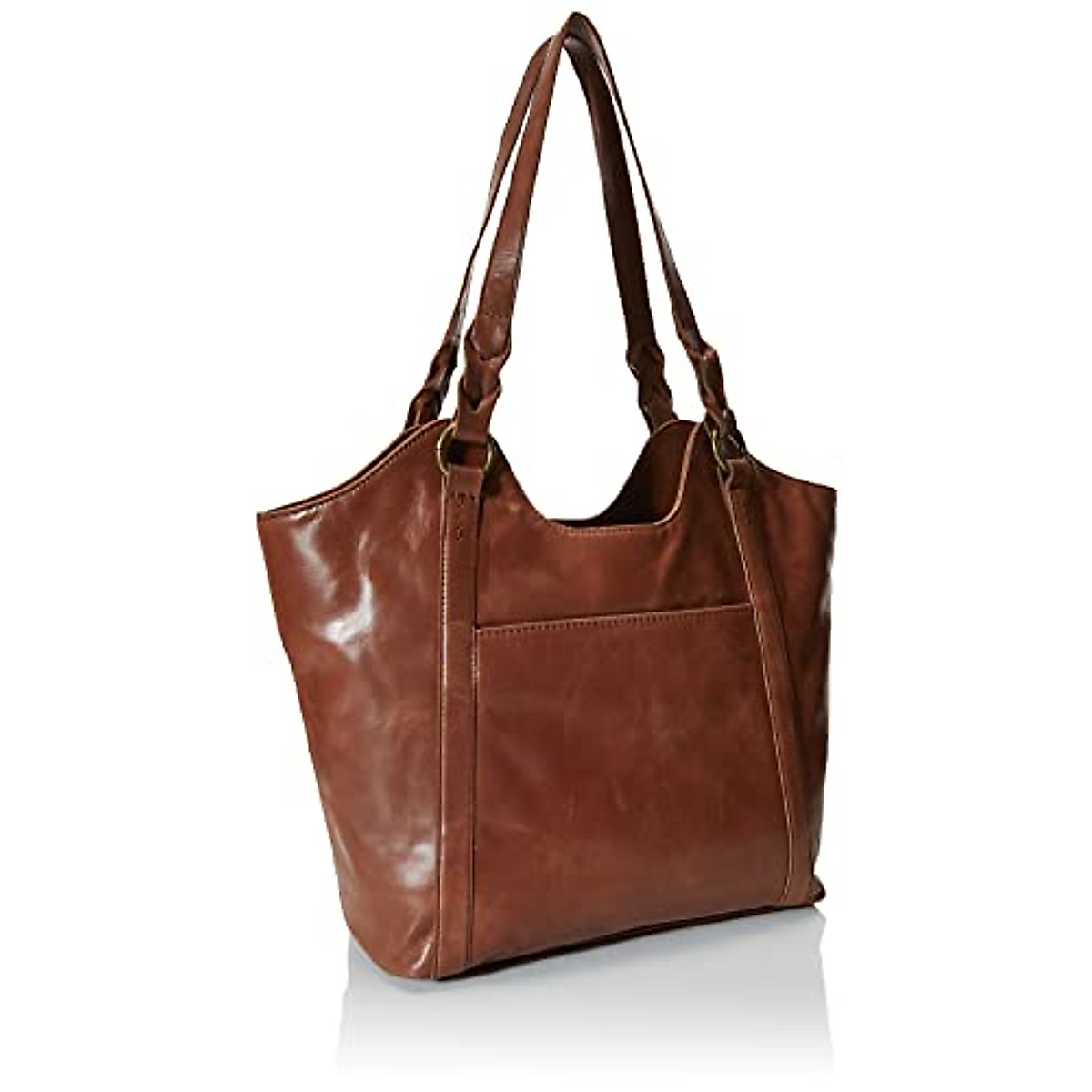 The Sak womens Women s Sierra Leather Shopper, Teak Leaf Embossed, One Size US