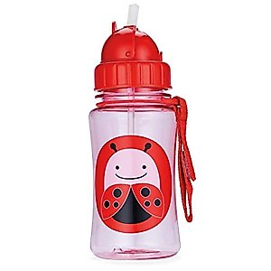 Skip Hop Zoo Straw Bottle Ladybu, 1 EA