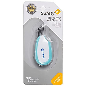 Safety 1st Steady Grip Infant Nail Clipper (Colors May Vary)