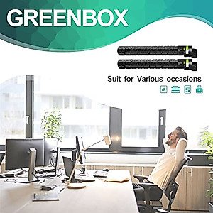 GREENBOX Compatible TN330 TN328K TN628 TN626K High Yield Toner Cartridge Replacement for Konica TN-330 for Minolta Bizhub C250i C300i C360i Bizhub 300i 360i 450i 550i Printer (2 Black, 25,000 Pages)