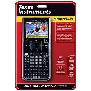 Texas Instruments Nspire CX CAS Graphing Calculator (Renewed)