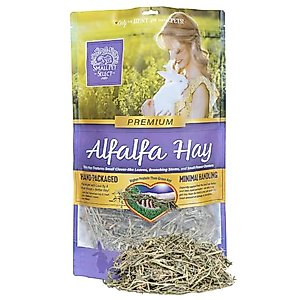 Small Pet Select Alfalfa Hay Pet Food for Young Rabbits, Guinea Pigs, Chinchillas, Tortoises and Other Small Animals, 12 OZ