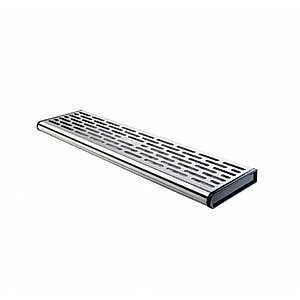 Rosseto EZT016 Stainless Steel Catch Tray for 5-Unit Wall Mount Topping Dispenser