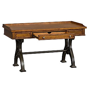 Liberty Furniture INDUSTRIES Arlington House Lift Top Writing Desk, Brown