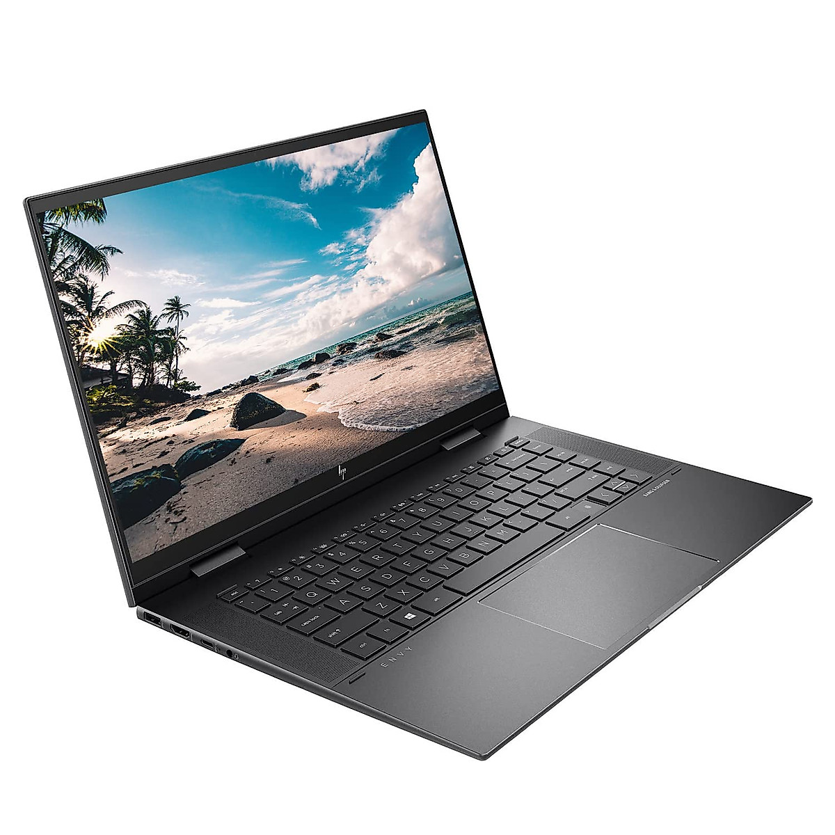 HP Envy x360 2-in-1 Laptop, 15.6" FHD Touchscreen, AMD Ryzen 5 5500U Processor, 8GB RAM, 256GB PCIe SSD, Webcam, SD Card Reader, HDMI, Backlit KB, Wi-Fi 6, Windows 11 Home