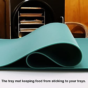 PIAOLGYI Tray Mats for Harvest Right Freeze Dryer Medium Trays,Silicone Accessories Compatible with Harvest Right Freeze Dryer Medium Trays(Green)