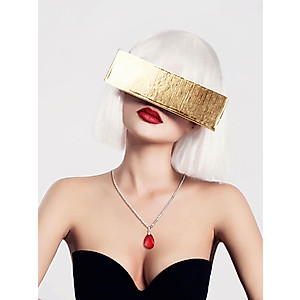 Hicarer 12 Pieces Teardrop Crystal Necklace Cubic Zirconia Pendant Necklace Jewelry for Women(Classic Style)