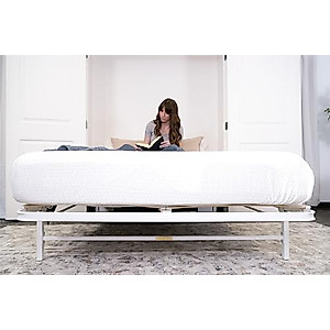 Wilding Wallbeds Deluxe Murphy Bed Frame Vertical Wallbed, DIY Wood Frame for Folding Cabinet, Pull-out Bed, Hidden Bed (Full)