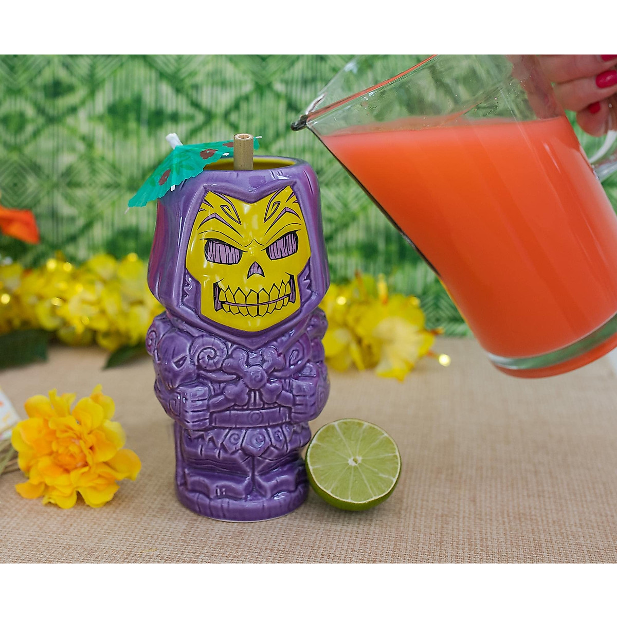 Geeki Tikis Masters of the Universe Skeletor Ceramic Mug | Holds 21 Ounces