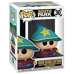 POP South Park: Stick of Truth - Grand Wizard Cartman Funko Vinyl Figure (Bundled with Compatible Box Protector Case), Multicolored, 3.75 inches